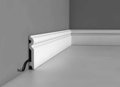 Flexible Skirting Board - Curved Walls & Bay Windows | UK Home Interiors