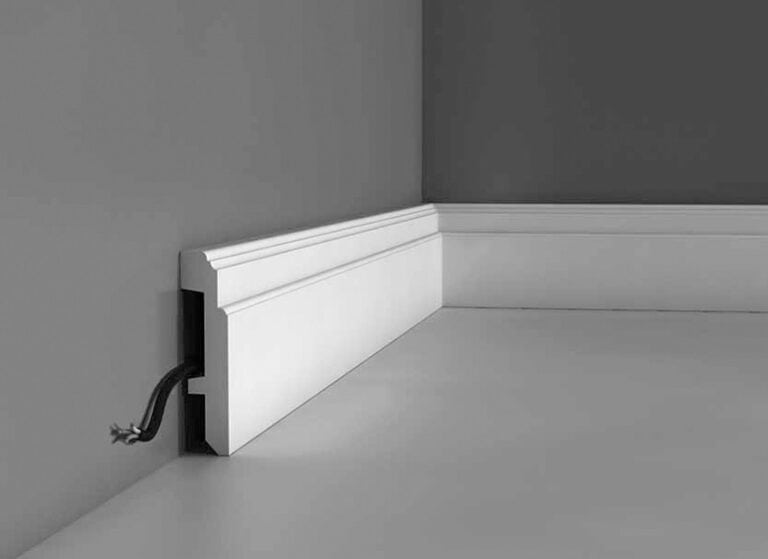 Flexible Skirting Board - Curved Walls & Bay Windows | UK Home Interiors