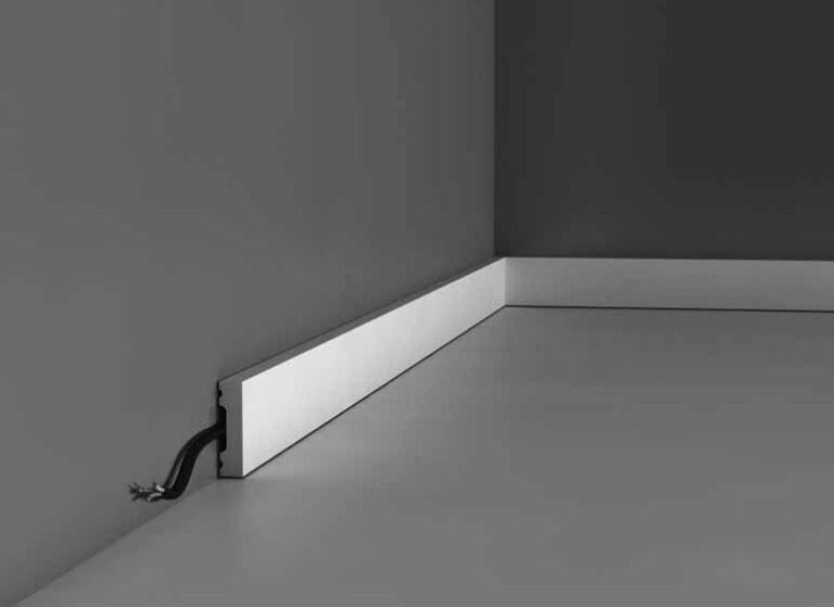 Flexible Skirting Board - Curved Walls & Bay Windows | UK Home Interiors