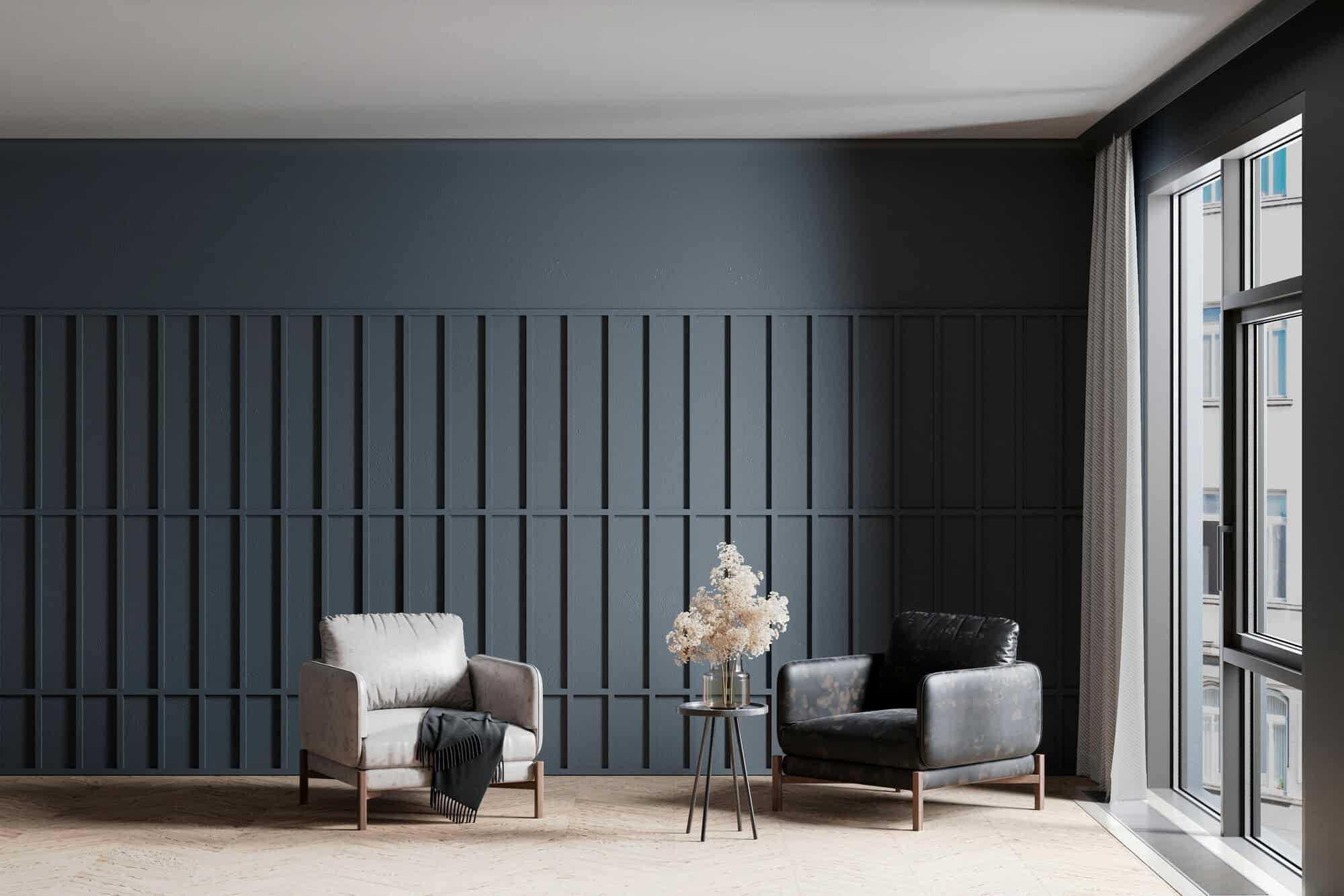 Light and Shadow : Recessed Wall Panelling for Modern Homes | UK Home ...